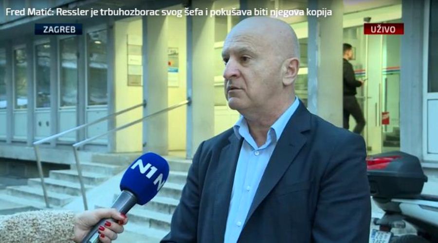 Fred Matić: Ressler je trbuhozborac svog šefa i pokušava biti njegova ...